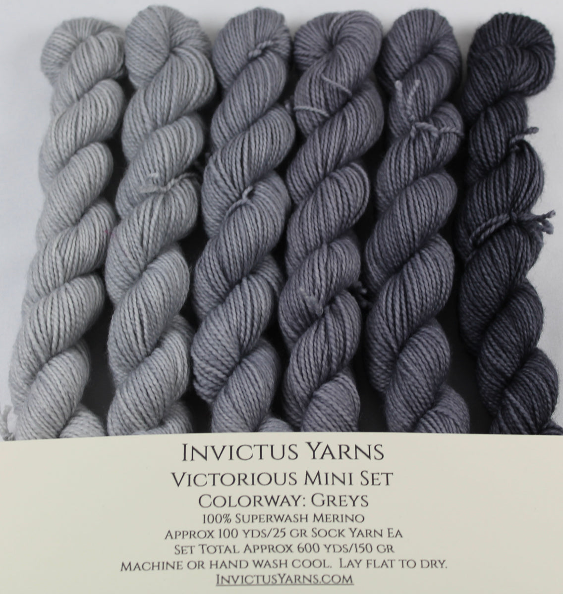 Greys Victorious Mini Kit fingering weight yarn – Invictus Yarns