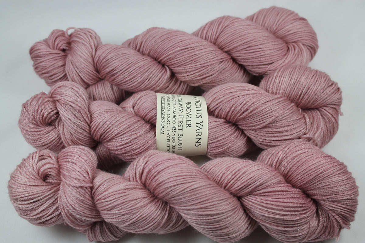 First Blush BooMer sock yarn merino/bamboo fingering weight yarn ...