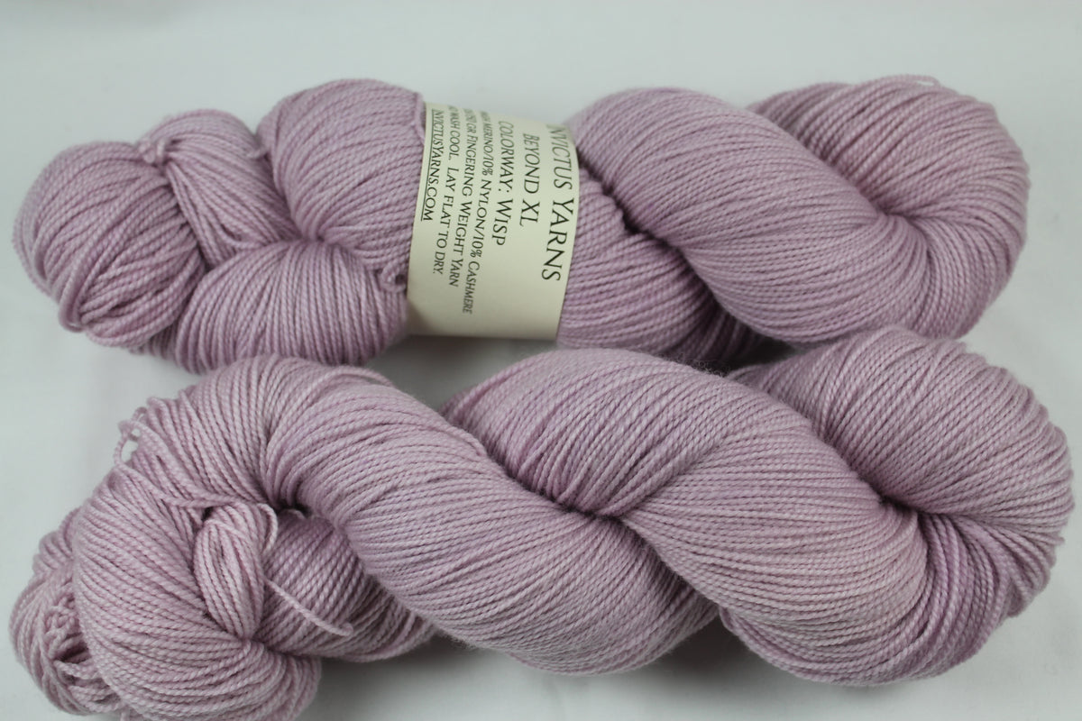 Wisp Beyond XL MCN fingering weight extra length yarn – Invictus Yarns