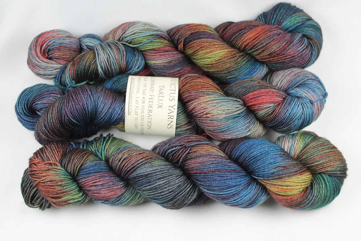 Federation YakLux Merino/Silk/Yak fingering weight yarn – Invictus Yarns