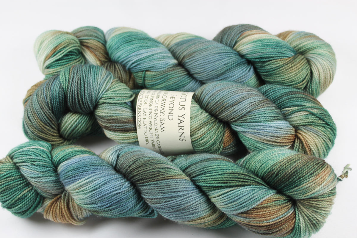 Sam Beyond 80/10/10 MCN fingering weight sock yarn – Invictus Yarns