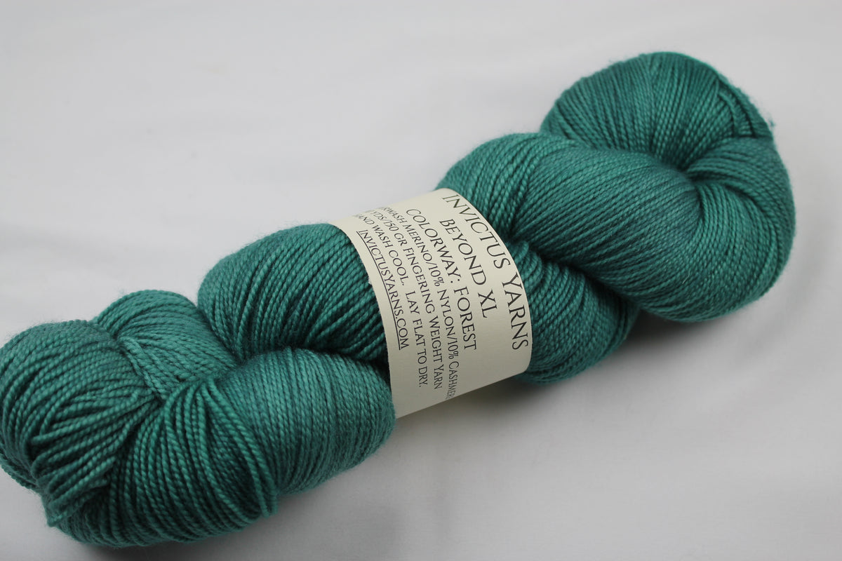 Forest Beyond XL MCN fingering weight extra length yarn – Invictus Yarns